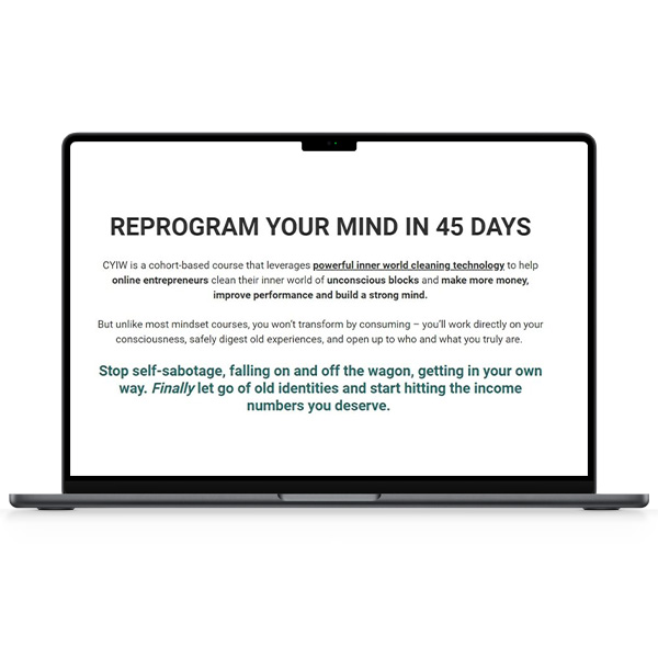 Tej Dosa – Clean Your Inner World- Reprogram Your Mind In 45 Days ...