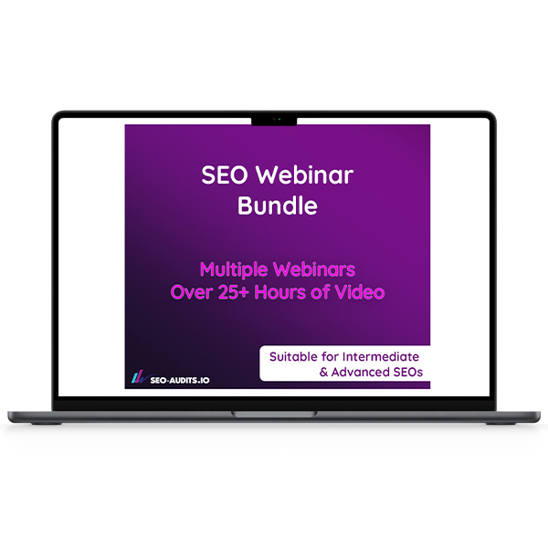 Daniel Foley Carter – SEO Webinar Bundle Course - GeniCourses
