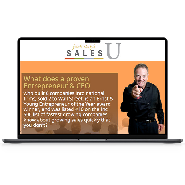 Jack Daly – Sales University - GeniCourses